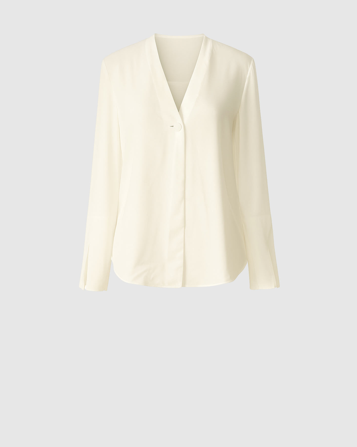 Statement Shirt with Cinched Back Detailing - White – Belle & Bloom
