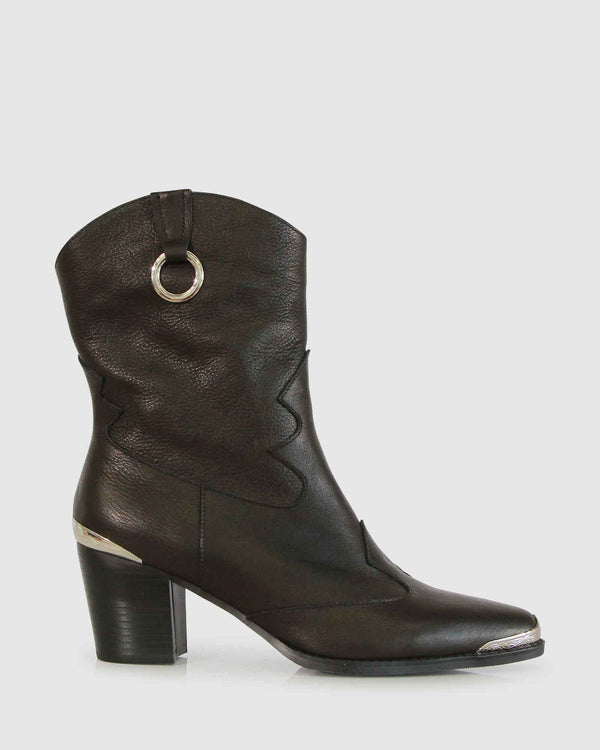 Dallas Western Boot - Vintage Black – Belle & Bloom