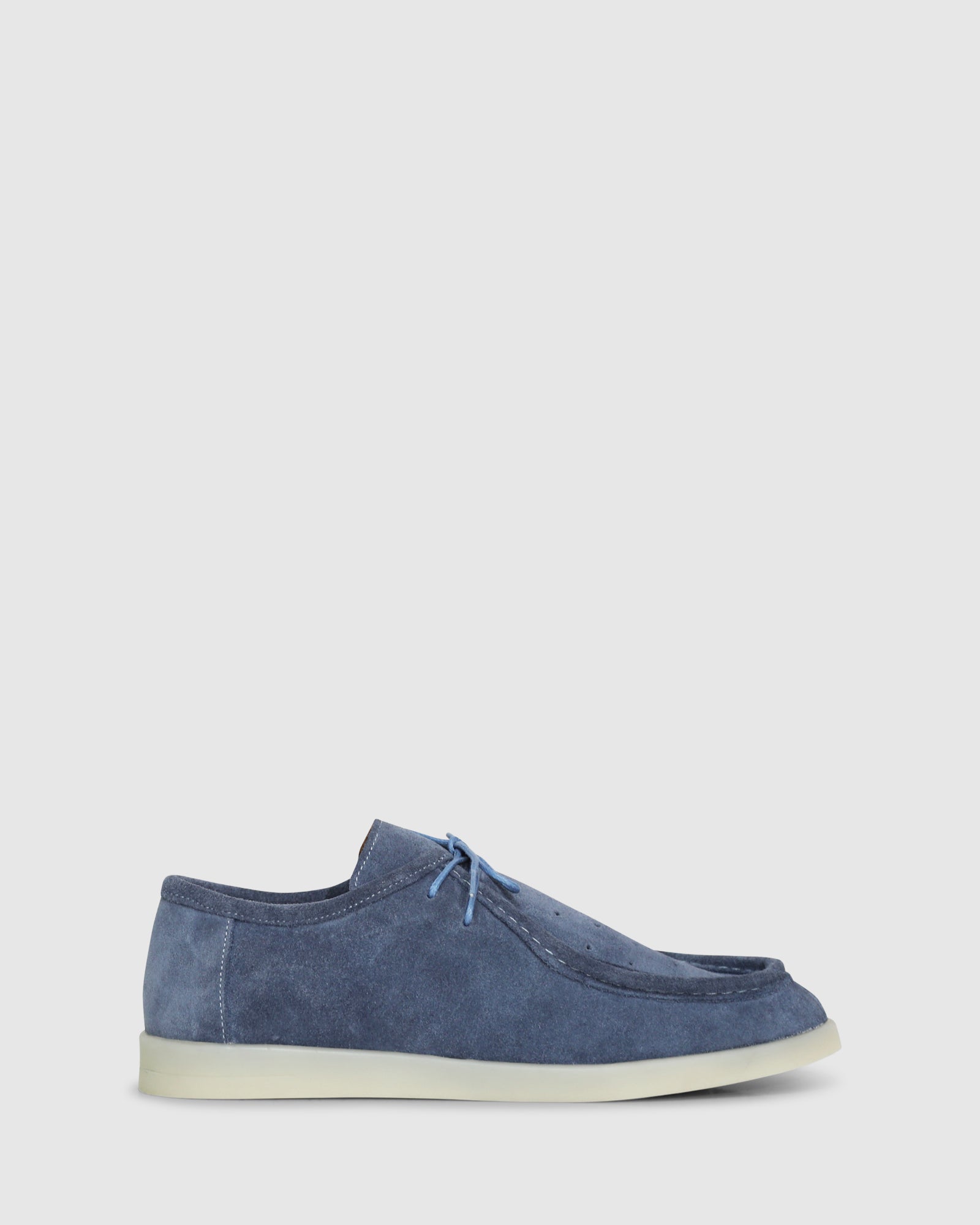 Heatwave Suede Boat Shoes - Stonewash Blue – Belle & Bloom