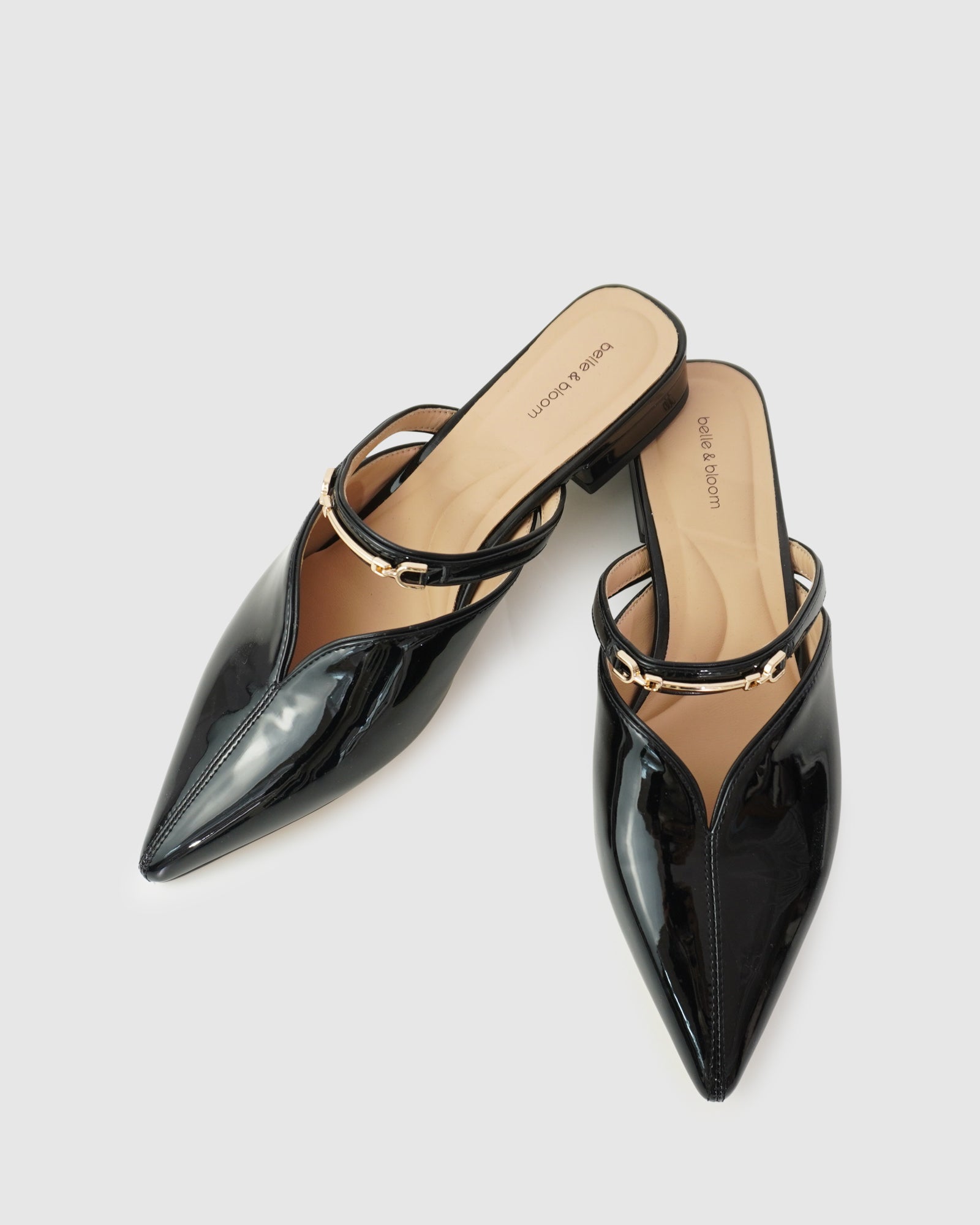 Magic Hour Ballet Slide - Black Patent – Belle & Bloom