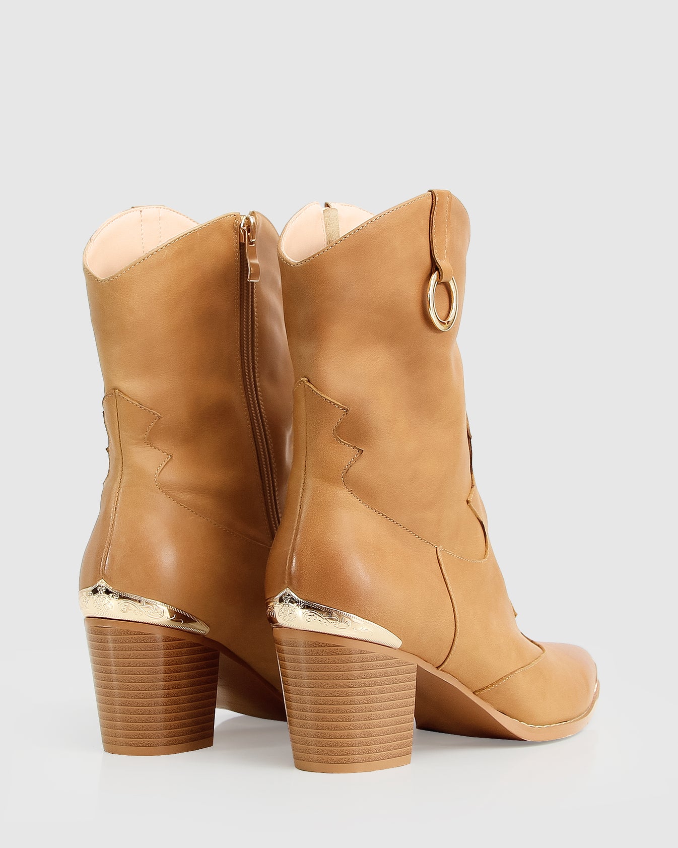 Dallas Western Boot - Tan – Belle & Bloom