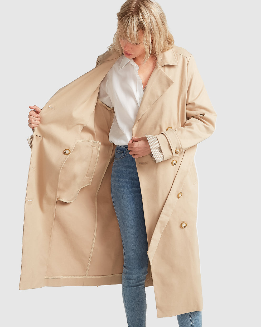 Empirical Trench Coat - Camel – Belle & Bloom