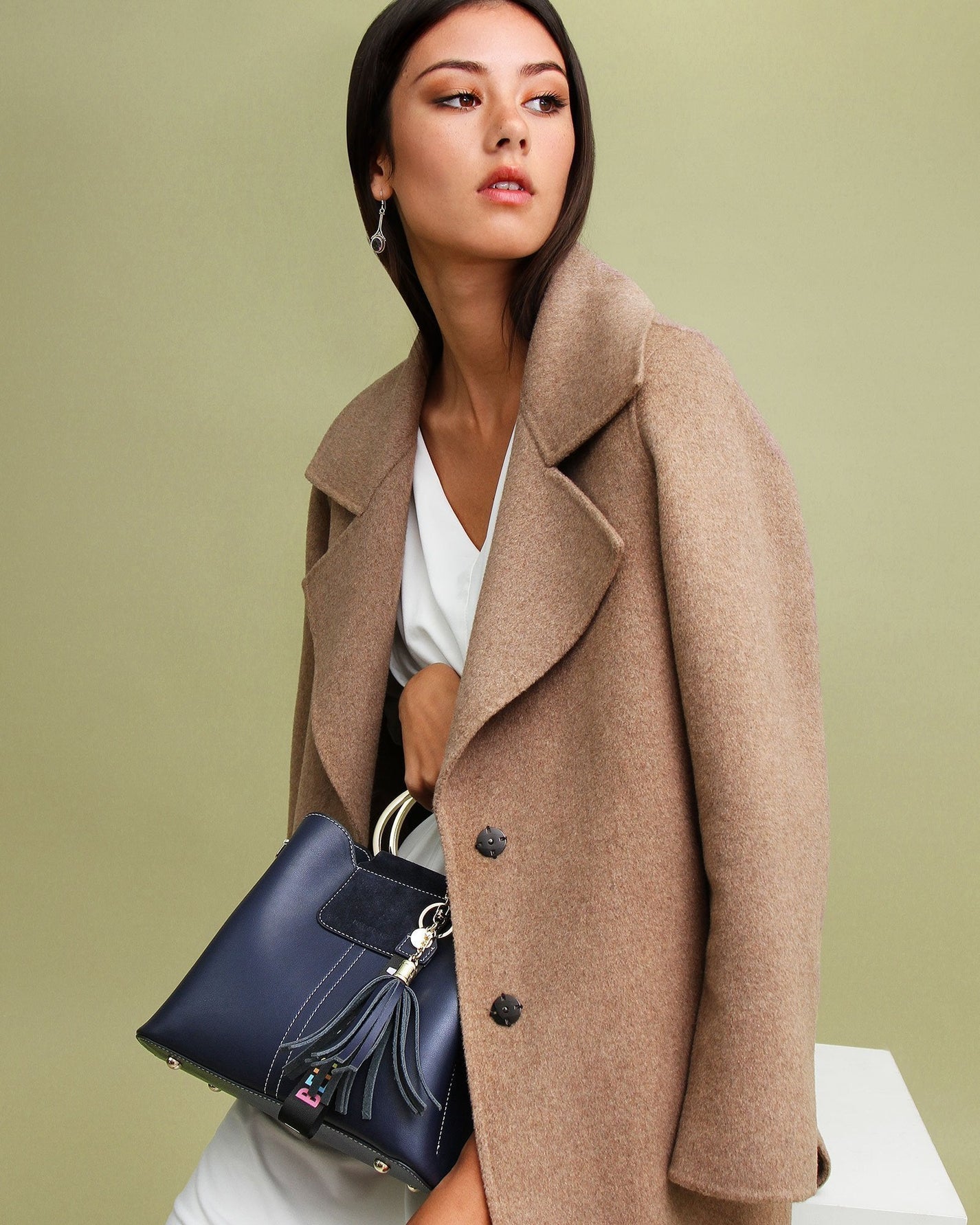 Ex-Boyfriend Wool Blend Oversized Jacket - Oat – Belle & Bloom